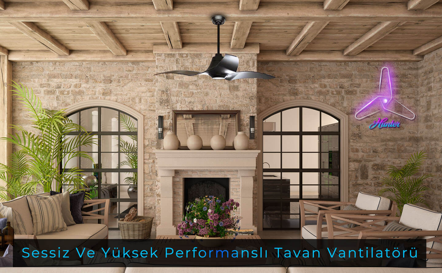 Kumandalı Tavan Vantilatörü | Tavan Pervanesi Modelleri